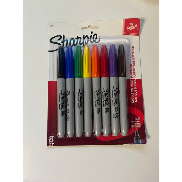 Sharpie | Office | Sharpie 8 Count Fine Point Permanent Markers ...